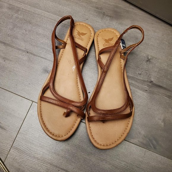 Shiekh | Shoes | New Sheikh Sandals Tan 8 2 | Poshmark